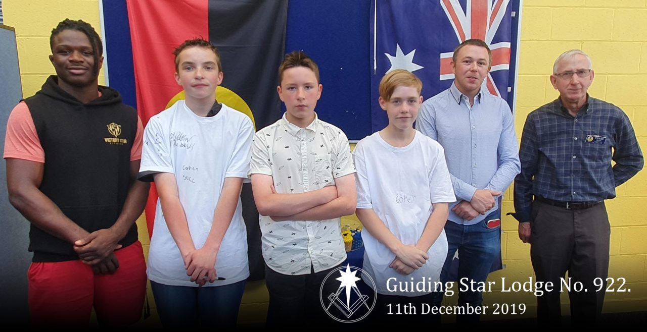 Guiding Star in the community - Guiding Star No.922 Ballarat Freemasons